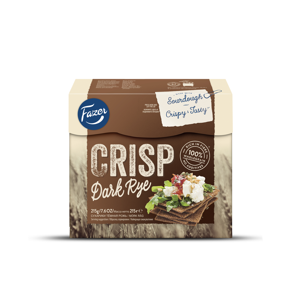 Fazer Crisp Dark Rye – FinnGoods